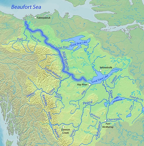 Der Mackenzie River – Ein machtvoller Strom in Kanadas Norden ...